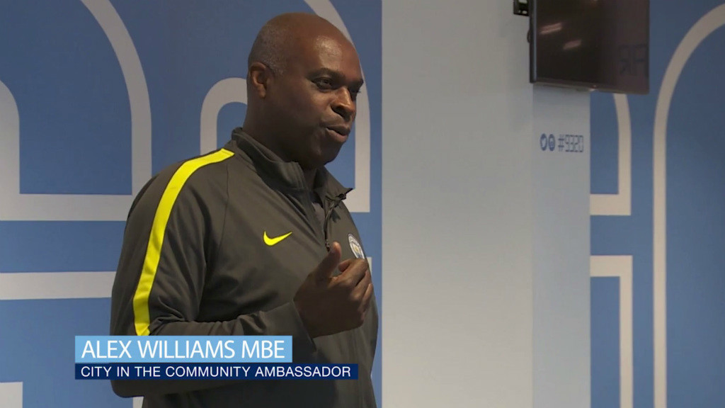 City Pathways participants meet Alex Williams MBE