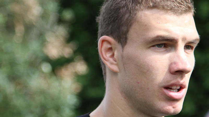 Edin Dzeko off duty