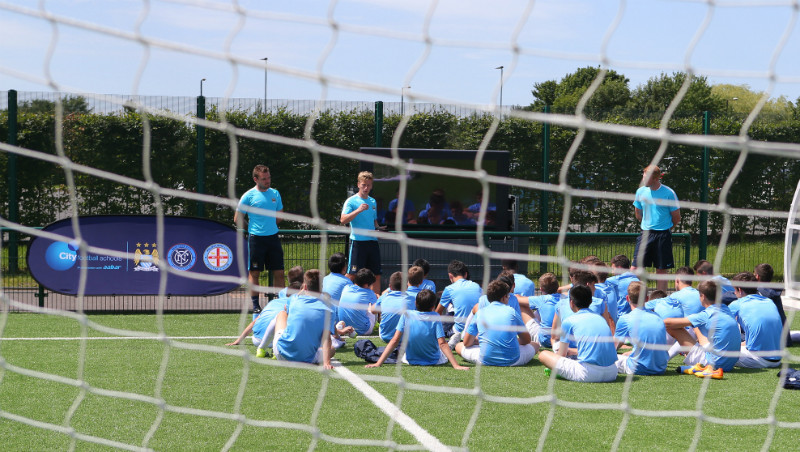 City Football Schools complete Football and Language School programme