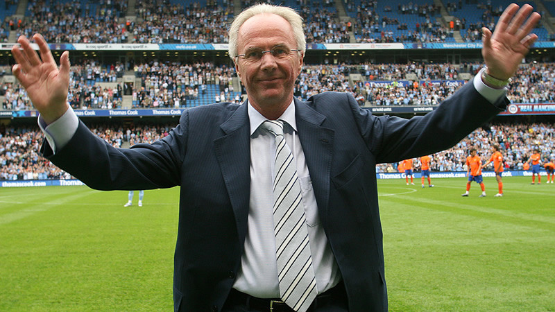 Sven Goran Eriksson apointed City manager