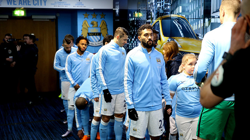 City v Everton: Tunnel Cam