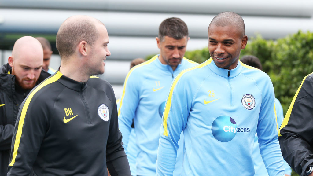 Semangat penuh di hari ketiga pra-musim