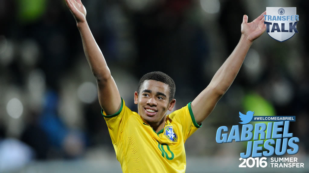 Man City sign Gabriel Jesus