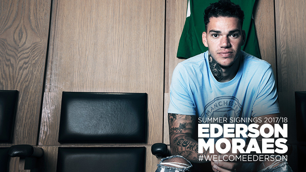Ederson signing gallery