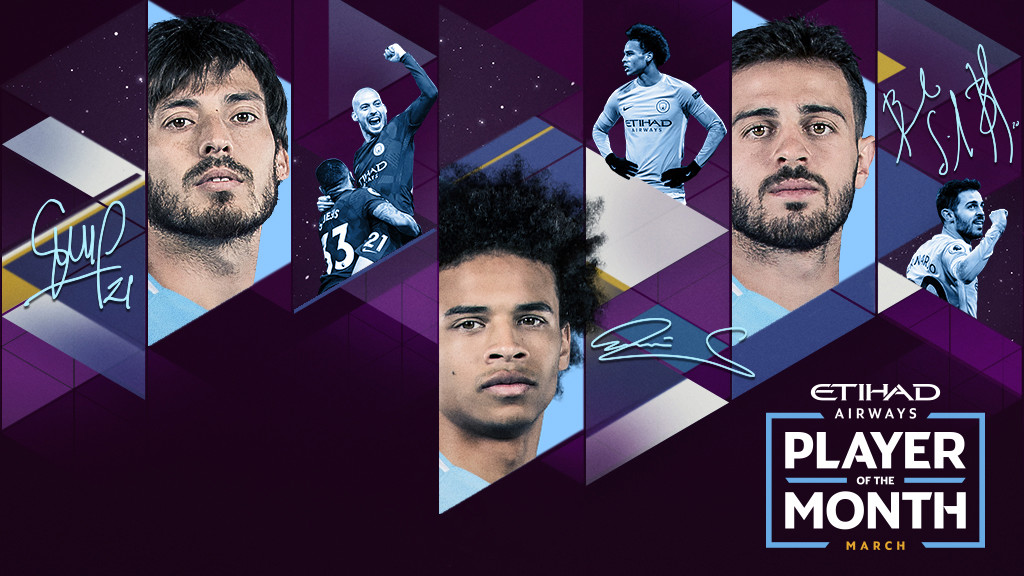 Etihad Player of the Month nominees revealed