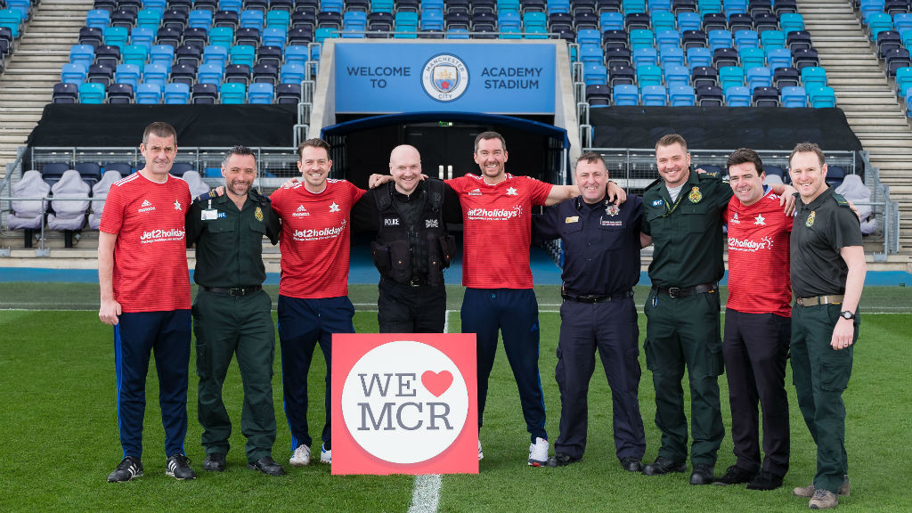 We Love MCR All-star football match