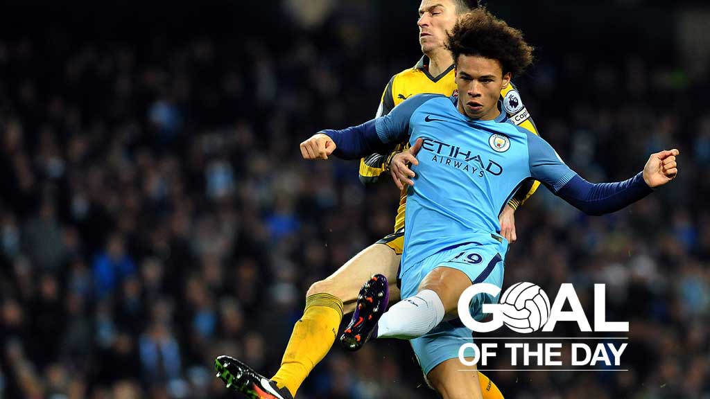 Goal of the Day: Leroy Sane v Arsenal 2016