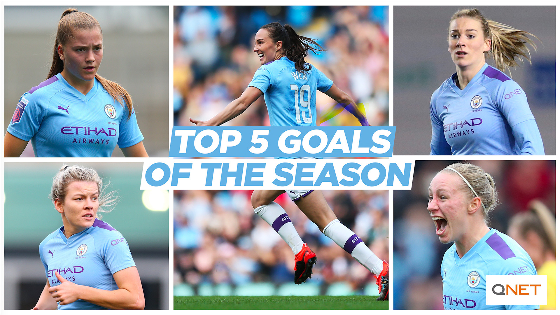 Jill Scott's top five goals of the season