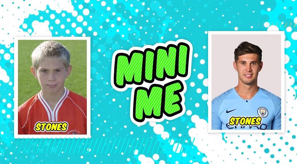MINI ME!! John Stones