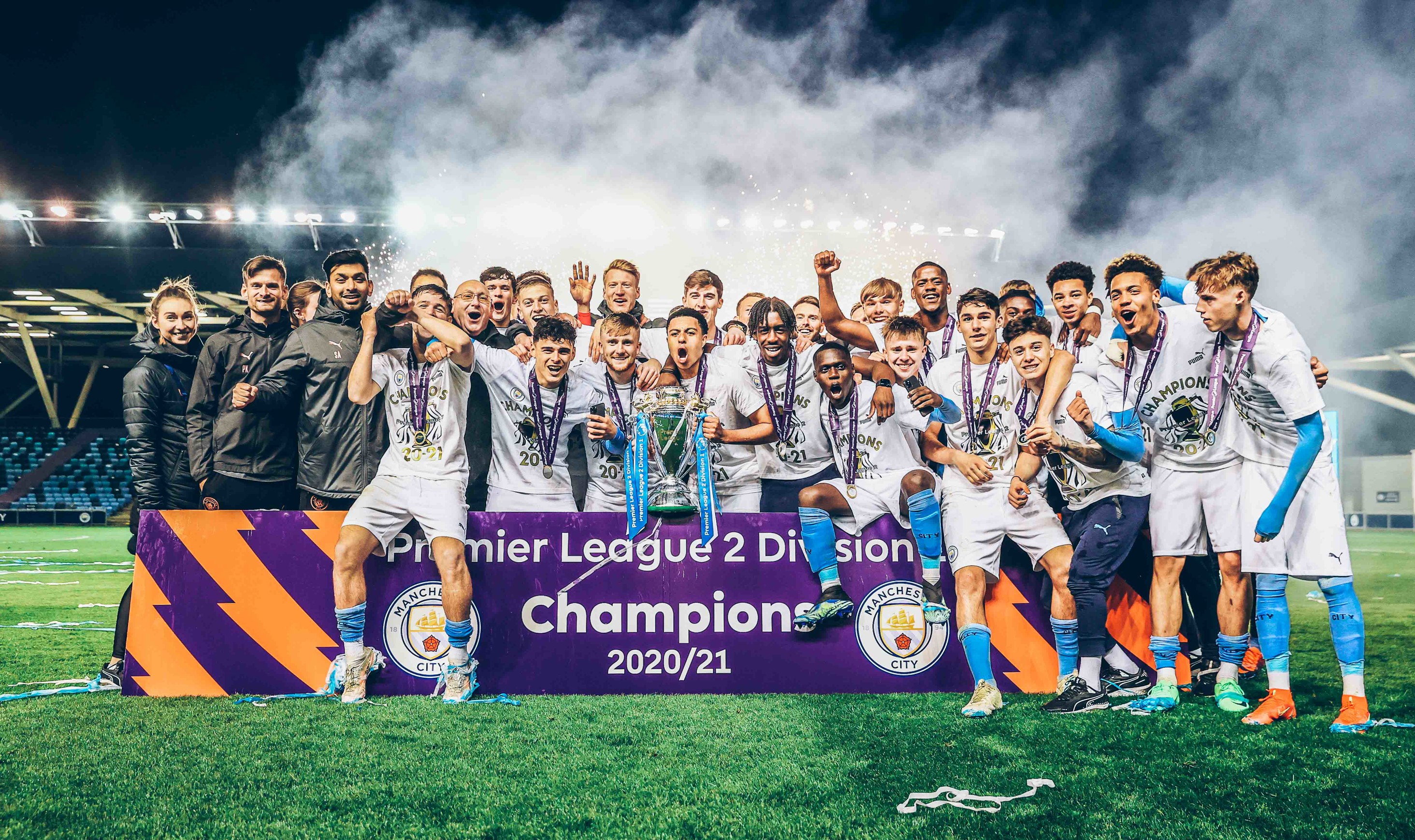 GALLERY: EDS lift Premier League 2 trophy!