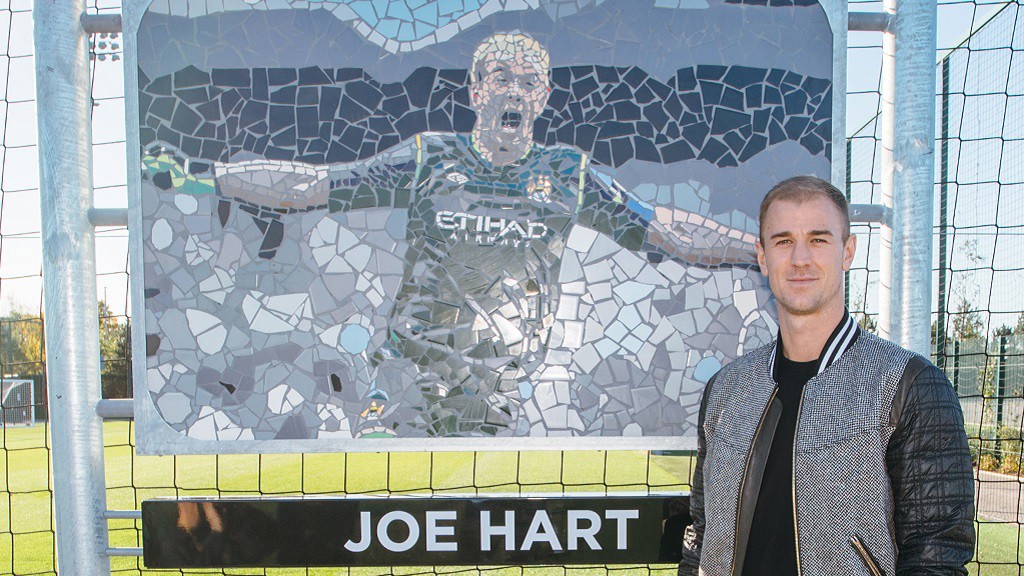 City rend hommage à Joe Hart