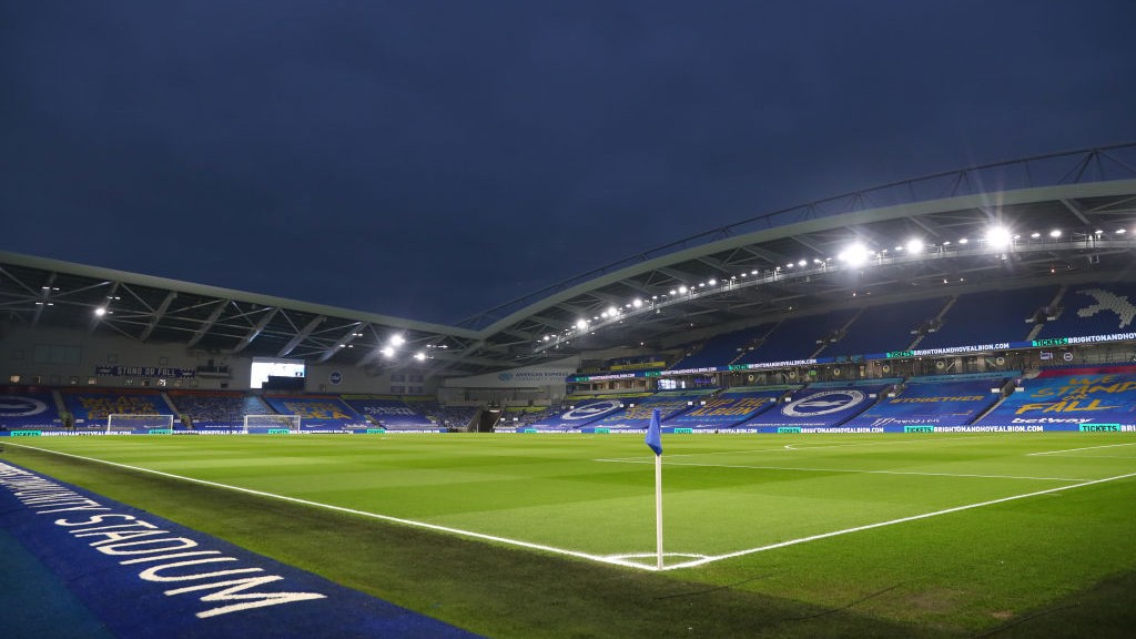 City's trip to Brighton altered for live TV coverage