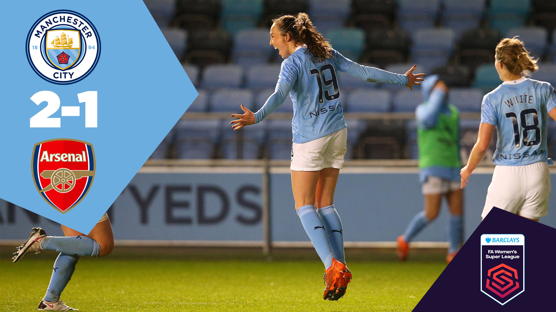 Full-match replay: City 2-1 Arsenal